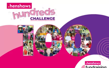 Henshaws Hundreds Raises an Incredible £36,000 - Henshaws