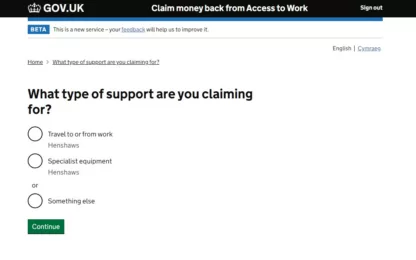 Access To Work online claims portal explained - Henshaws