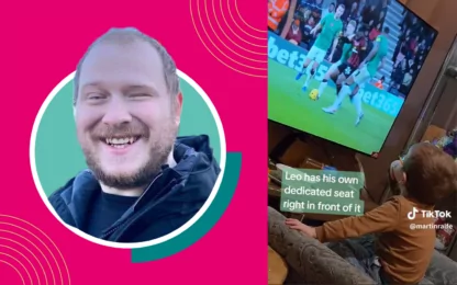 How do visually impaired children watch TV? - Henshaws